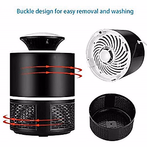 MiüONG Indoor Insect Trap Bug Zapper Mosquito Killer Fruit Fly Trap: Fruit Fly, Bug, Gnat, Insect Killer (Blue)