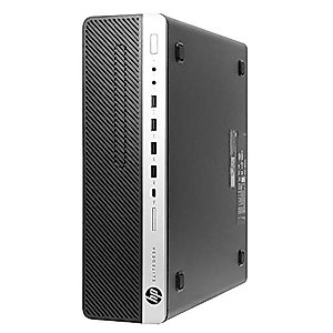 HP EliteDesk 800 G3 Small Form Desktop, Intel Core 7th Gen i5 7500 3.4Ghz, 32GB DDR4 RAM, 1TB SSD Hard Drive, USB Type C, Windows 10 Pro (Renewed)