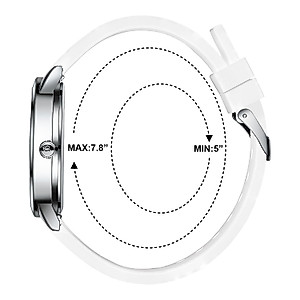 Blekon Original Nurse Watch for Medical Professionals and Scholars – Various Scrub Colors, Easy Read Dial, Military Time with Second Hand, Silicone Band, 3 ATM Water Resistant