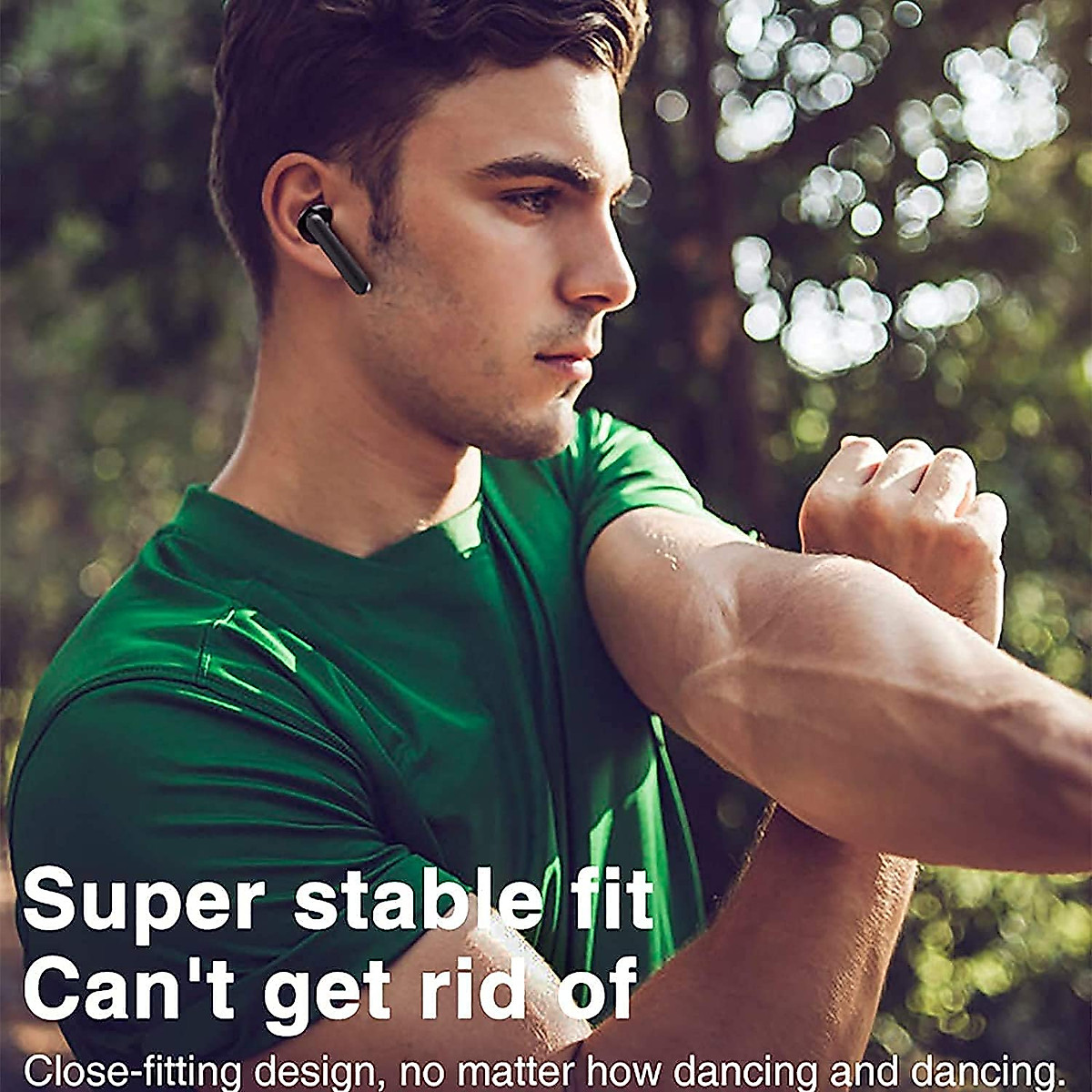 Earbuds Bass Earphones with Microphone Stereo in Ear Earbud Headphones with Mic and Volume Control Headset 3.5 mm Plug Compatible Multiple Audio Devices 3.9 Ft Black