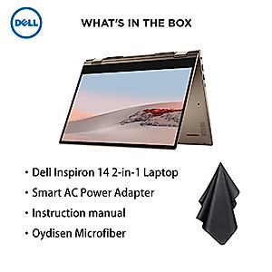 Dell Inspiron 7000 2-in-1 14" FHD Touchscreen Laptop, AMD Ryzen 5 4500U Processor (Beats i7-1185G7), 64GB RAM, 2TB PCIe NVMe M.2 SSD, Backlit Keyboard, Fingerprint Reader, Long Battery Life, Win 10