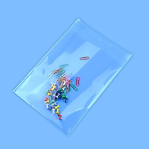 iMailer - 200 Count - 5" x 7" Cellophane Bags Self Sealing - Resealable Clear Poly Cello Bags for A2 A4 A6 Cards & Envelopes, Bakery, Cookies, Treats