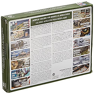 Vallejo Medieval Colors Paint Set, 17ml