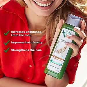 NaturVital Unisex Plant-based Ginseng & Ginger Hair Revitalizing Shampoo 300ml Natural & Organic