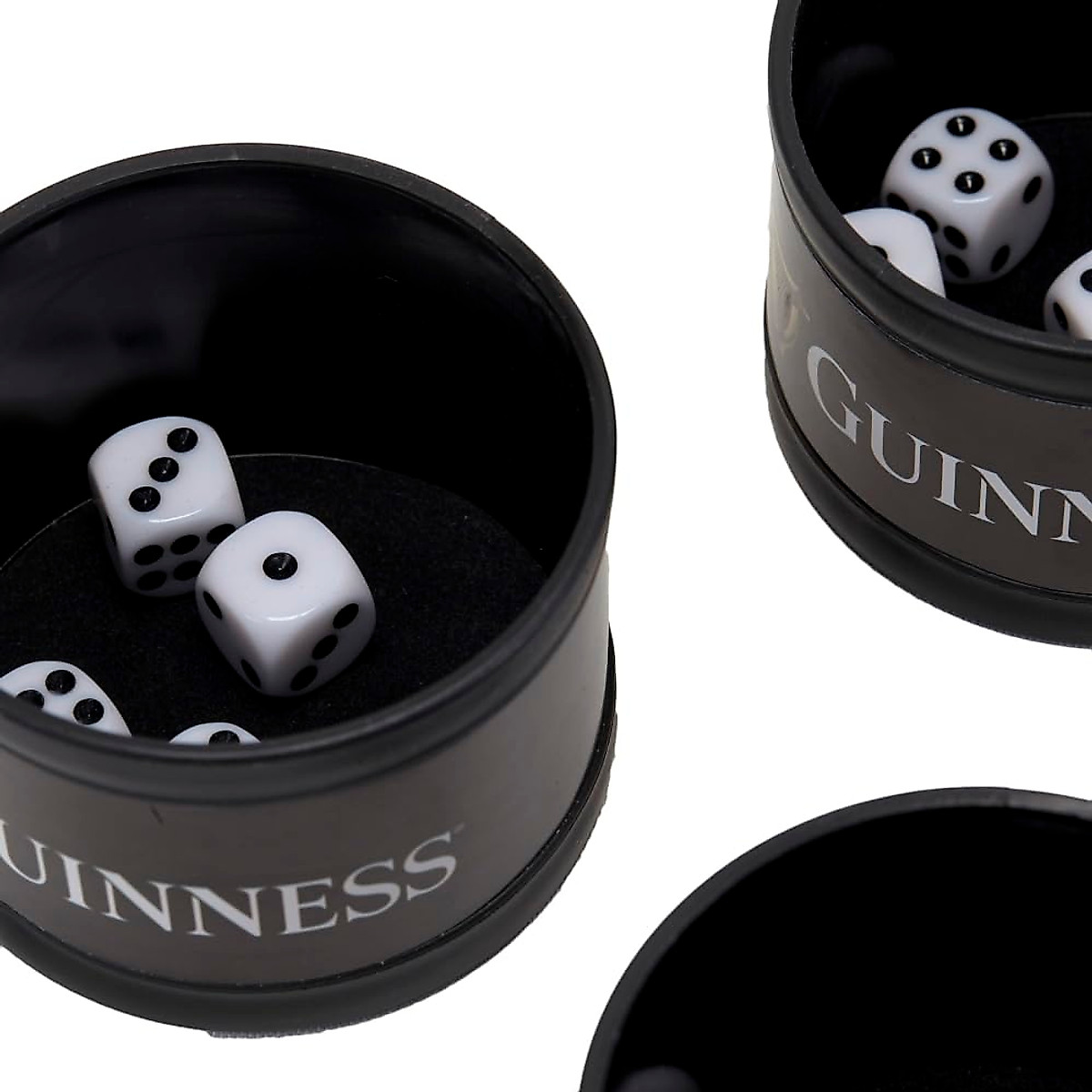 Front Porch Classics | Guinness Pub Games Series Liar's Dice, Traditional Pub Dice Game Officially Licensed by The Makers of Guinness Stout Beer