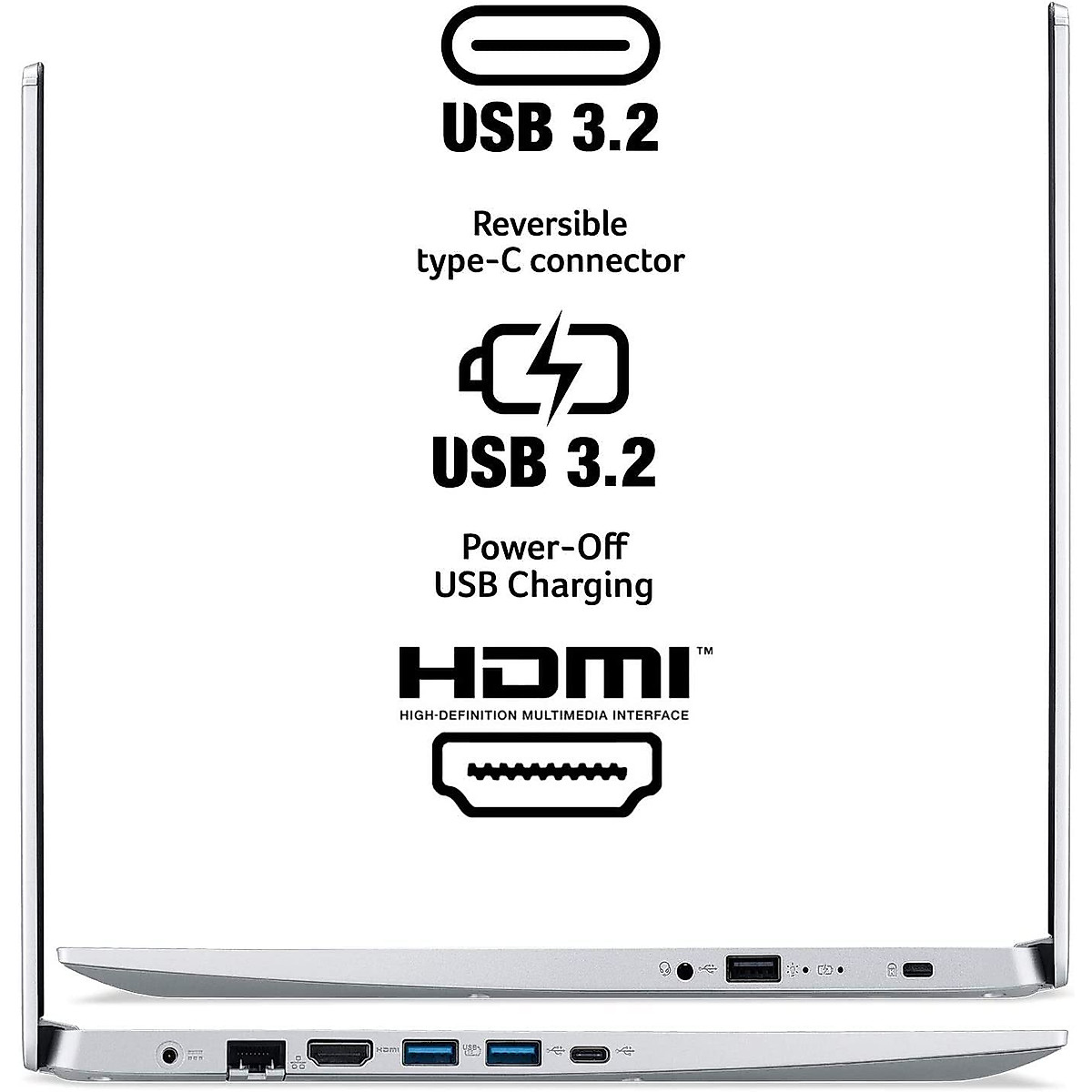 acer Newest Aspire 5 Slim 15.6" FHD IPS Laptop, AMD 6-Core Ryzen 5 5500U(Up to 4GHz,Beat i7-1165g7), 24GB DDR4 RAM, 1TB SSD+1TB HDD, WiFi 6, Webcam, Backlit Keyboard, USB-C, HDMI, Windows 11
