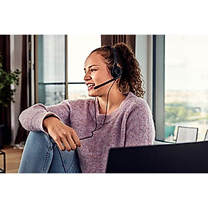 EPOS Sennheiser PC 5 Chat - Headset for Internet Communication, E-Learning and Gaming - Noise Cancelling Microphone, Casual Gaming Lightweight, high Comfort, Minimalistic, Black