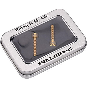 Vbestlife Disk Brake Bolts Hex Bolt 2Pcs M6 X 25mm Screw Bolts for Mountain Bike ycle Disc Brake Caliper