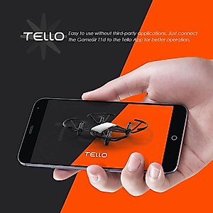 GameSir T1d Bluetooth Controller for DJI Tello Drone iOS 9.0+ Android 4.4+ Remote Controller Joystick with a Micro-USB for Charging, 600 mAh Built-in Battery