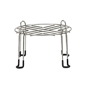 Extra Large Berkey Base Stainless Steel Stand Raises Your Imperial Berkey or Crown Berkey System 6" Above Countertop for Easier Dispensing of Water