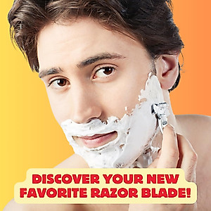 G.B.S Double Edge Safety Razor Blade Variety Pack, 120 Count Razor Blade Sample Pack with Styptic Powder