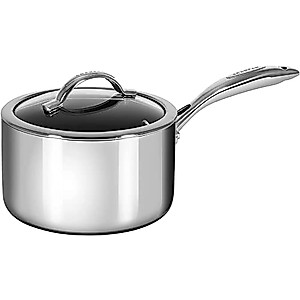 Scanpan Stainless Steel HAPTIQ 4-Quart Covered Saucepan