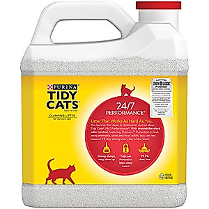 Tidy Cats 24/7 Performance Multi Cat Clumping Litter, 14 LB