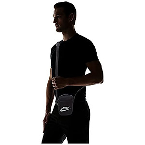 NIKE Luggage Casual, Black/Black/(White), 17 x 23 x 6 cm