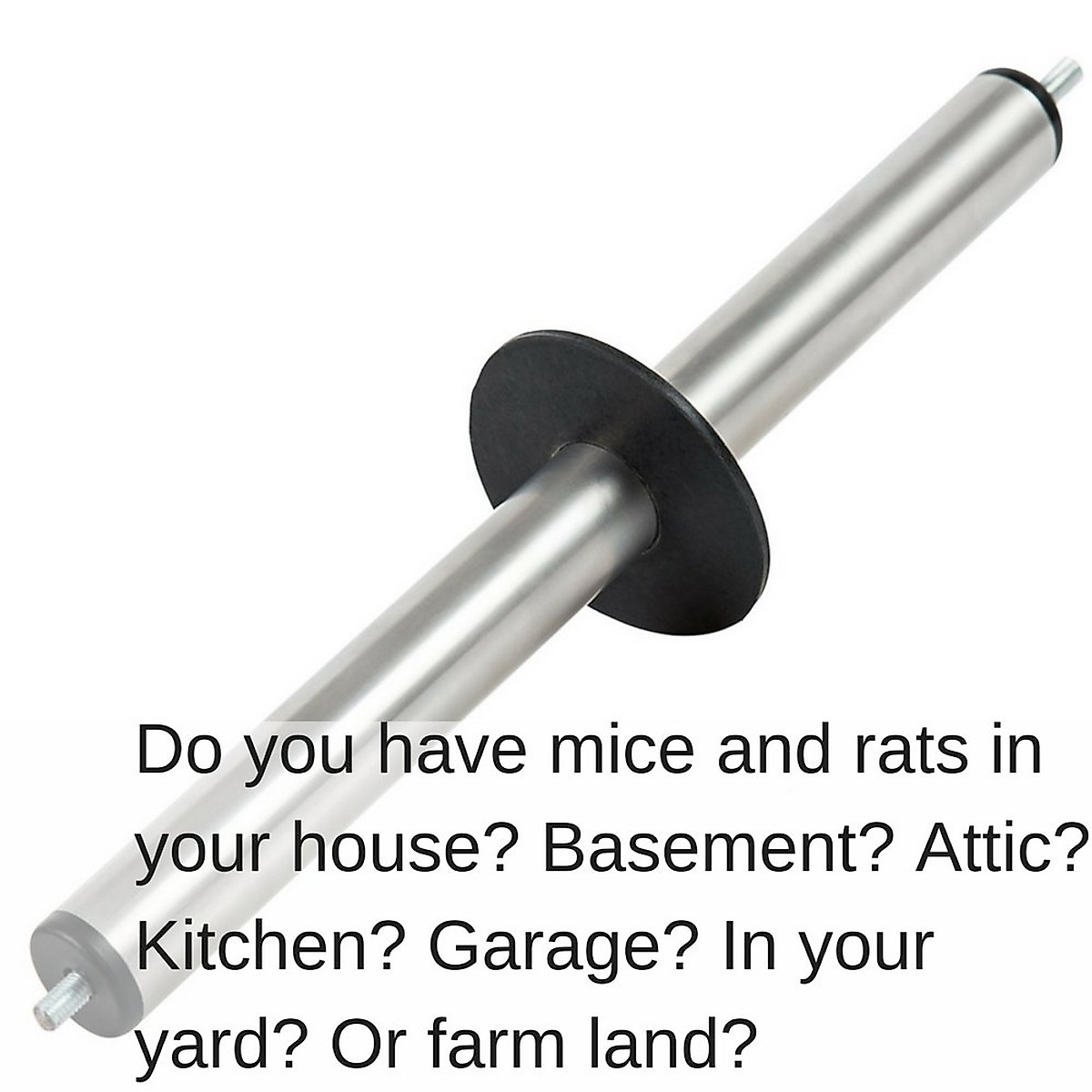 Odesos Mouse Trap, Live Catch and Release Bucket Spin Roller with an Original Ring for Mice Rats Rodents. Humane. Auto Rolling Reset. Safe for Children and Pets Works Outdoors and Indoors