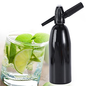 Soda Water Maker, Soda Siphon Bottle, Aluminum Seltzer Water Maker, Soda Water Generator, Soda Water Machine For Making Carbonating Beverages, Soda Machines For Home Kitchen Bar Party