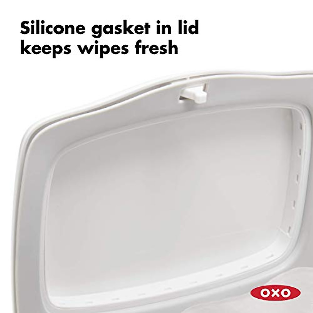 OXO Good Grips PerfectPull Wipes Dispenser 6" L x 5" W x 3.2" H