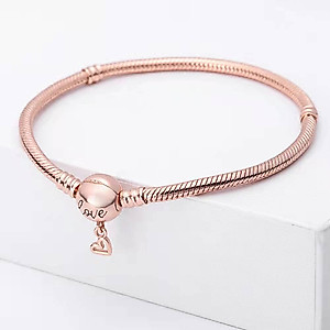 MICOO 925 Sterling Silver Snake Chain Butterfly Charms Bracelet, Evil Eye Bracelet with 5A Cubic Zirconia Bracelets for Women Birthday Gifts