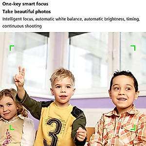 LINXHE Kids Digital Camera for Boys & Girls - 2.0 Inch Selfie Camera for Kids, 1080P FHD Rechargeable Children Video Camera for Christmas New Year Gift (Color : Yellow)