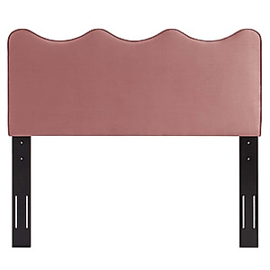 Modway Athena Performance Velvet Full/Queen Headboard in Dusty Rose