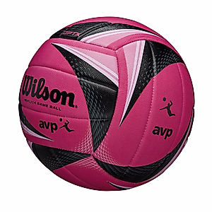 WILSON OPTX AVP Replica Beach Volleyball, Pink