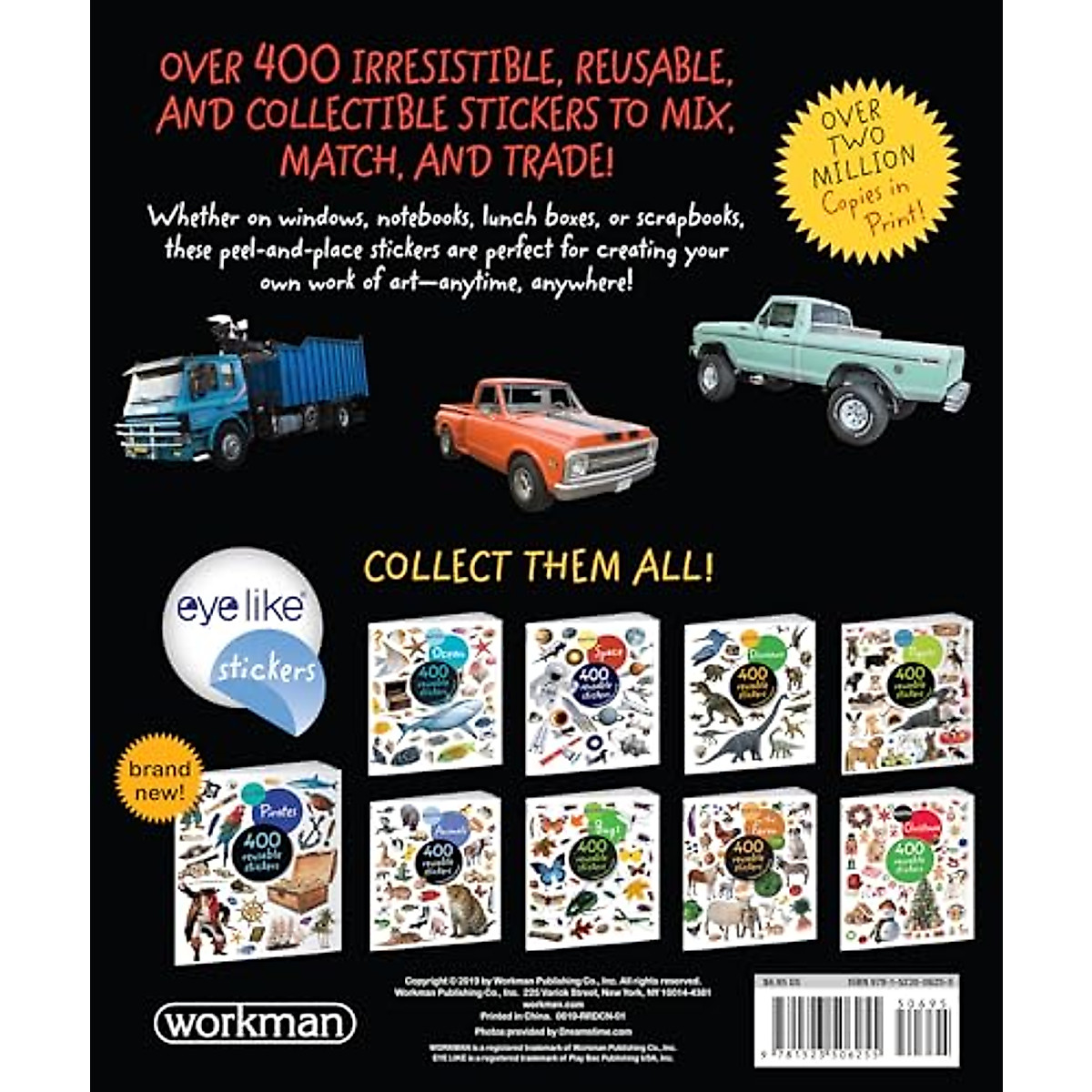 Eyelike Stickers: Trucks