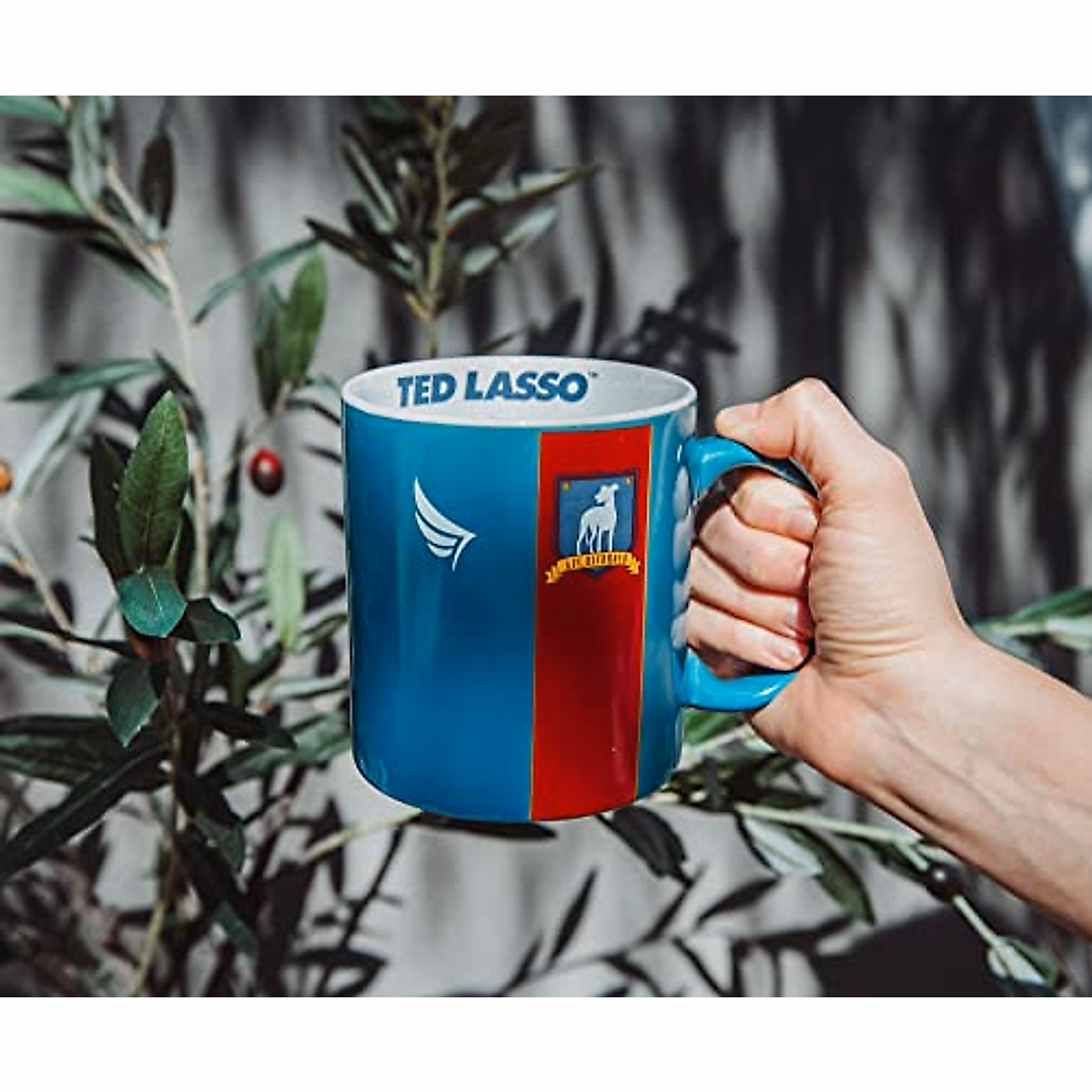 Silver Buffalo Ted Lasso Richmond Jersey Kent Ceramic Mug, 20 Ounces