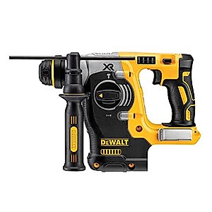 DEWALT 20V MAX Hammer Drill, 1" SDS Plus Rotary Hammer Drill, Cordless, 2.1 Joules of Impact Energy, 3 Application Modes, Bare Tool Only (DCH273B)