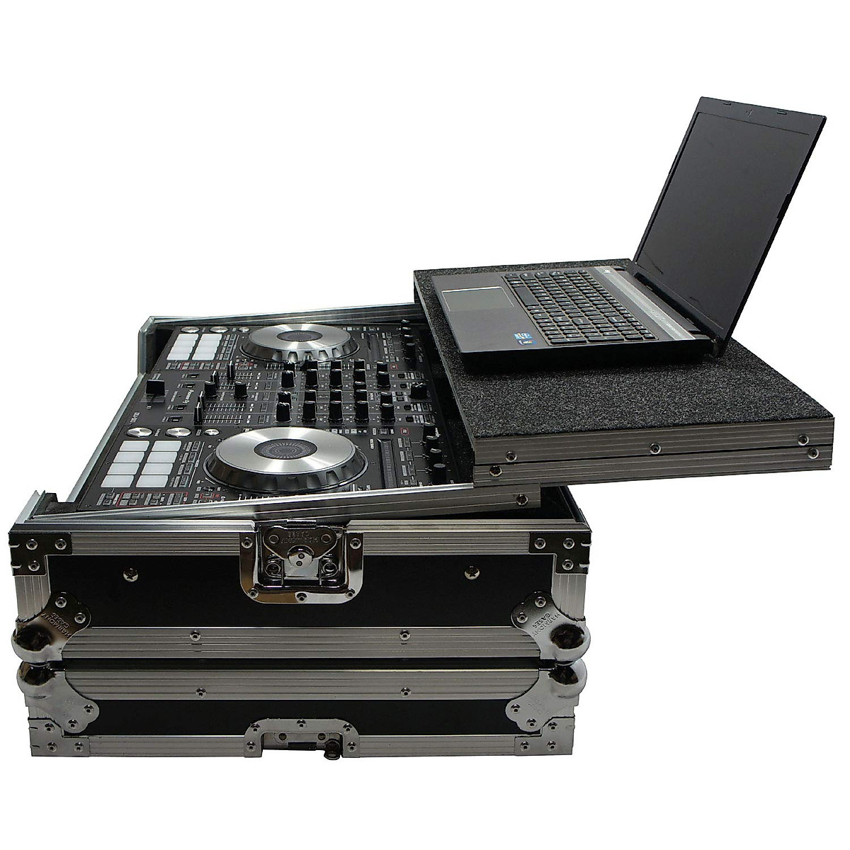 Harmony Audio HCDDJSXLT Flight Glide Laptop Stand Tray DJ Custom Case Compatible with Pioneer DDJ-SX3