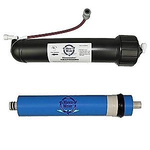 KleenWater KWAP5500RM Compatible with Aqua-Pure AP5500RM Reverse Osmosis Membrane Module with Housing and Accessory Fitting