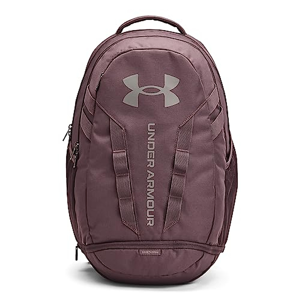Under Armour unisex-adult Hustle 5.0 Backpack , (057) Ash Taupe / Ash Taupe / Pewter , One Size Fits All