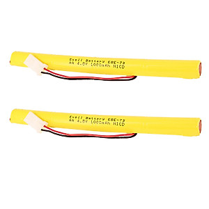 (2-Pack) Emergency/Exit Lighting Battery Fits and Replaces Atlite 24-4008, ALAP3305, Teig 24Y4008