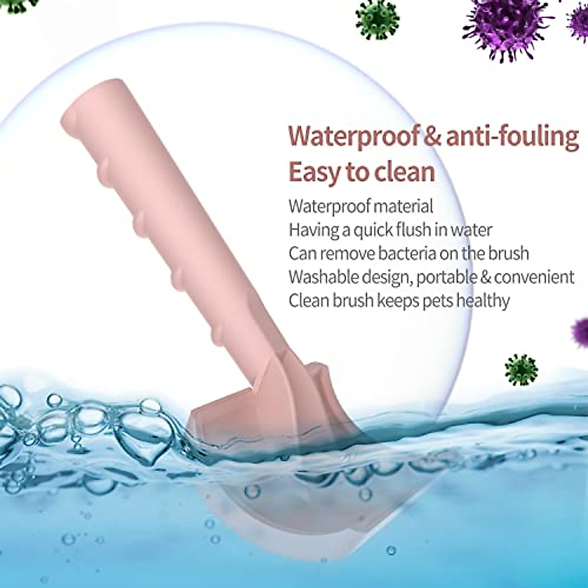 LBMBAIC Slicker brush for dogs with super denser soft extral long pin slicker dog brush for thick and long hair doodle and poodle brush fluff,detangle and style.Goldendoodle Long Pin Brush for Dogs.25mm(1'')