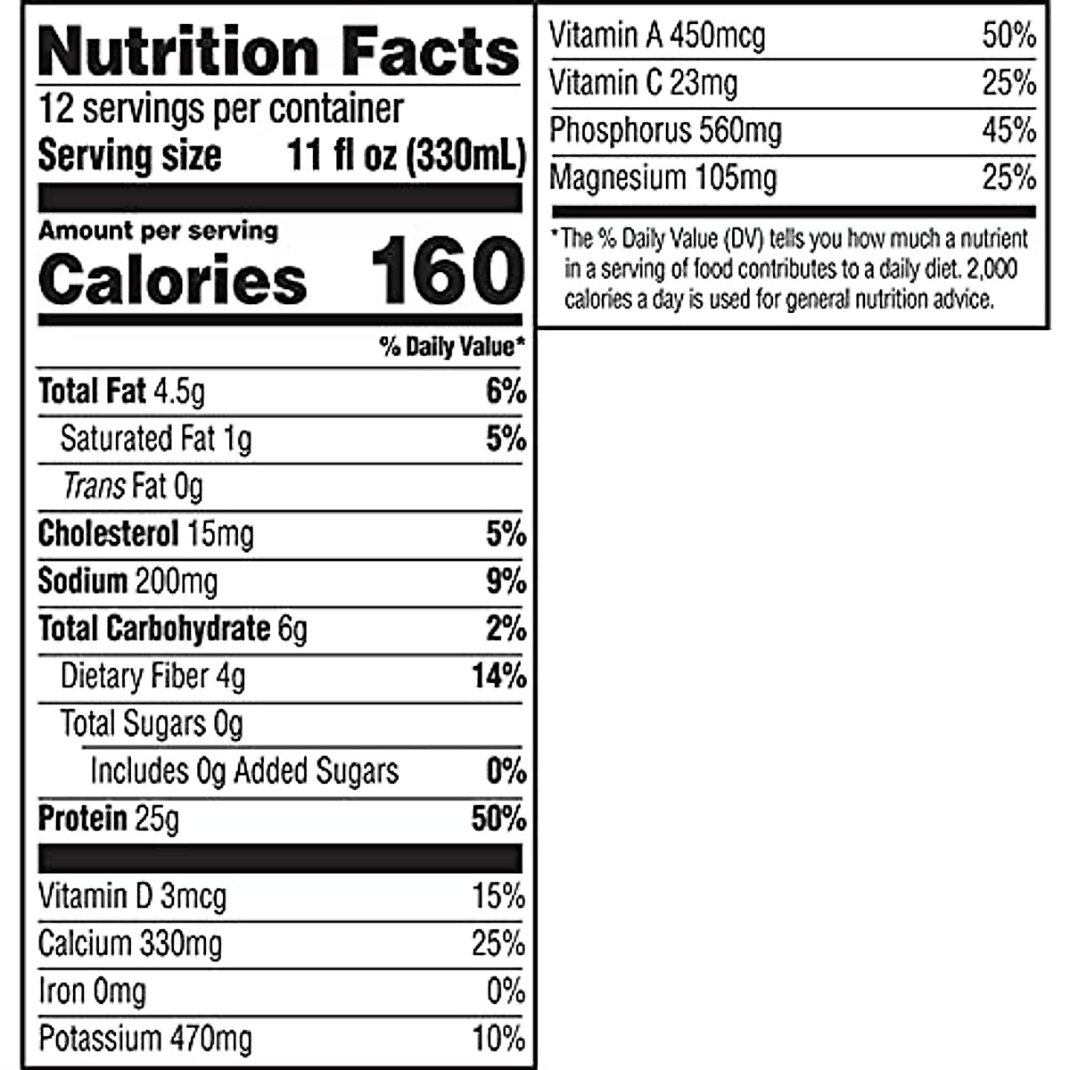 Muscle Milk Genuine Protein Shake, Vanilla Crème, 25g Protein, 11 Fl Oz (Pack of 4)