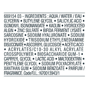 Vichy Normaderm Acne Control Daily Moisturizer, Acne Moisturizer For Face, 2% Salicylic Acid + Hyaluronic Acid + Vitamin C, Acne Treatment For Blackheads, Acne Blemishes & Enlarged Pores, Oil Free