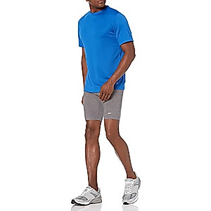 Amazon Essentials Men's Active Performance Tech T-Shirt (Available in Big & Tall), Pack of 2, Navy/Royal Blue, X-Large