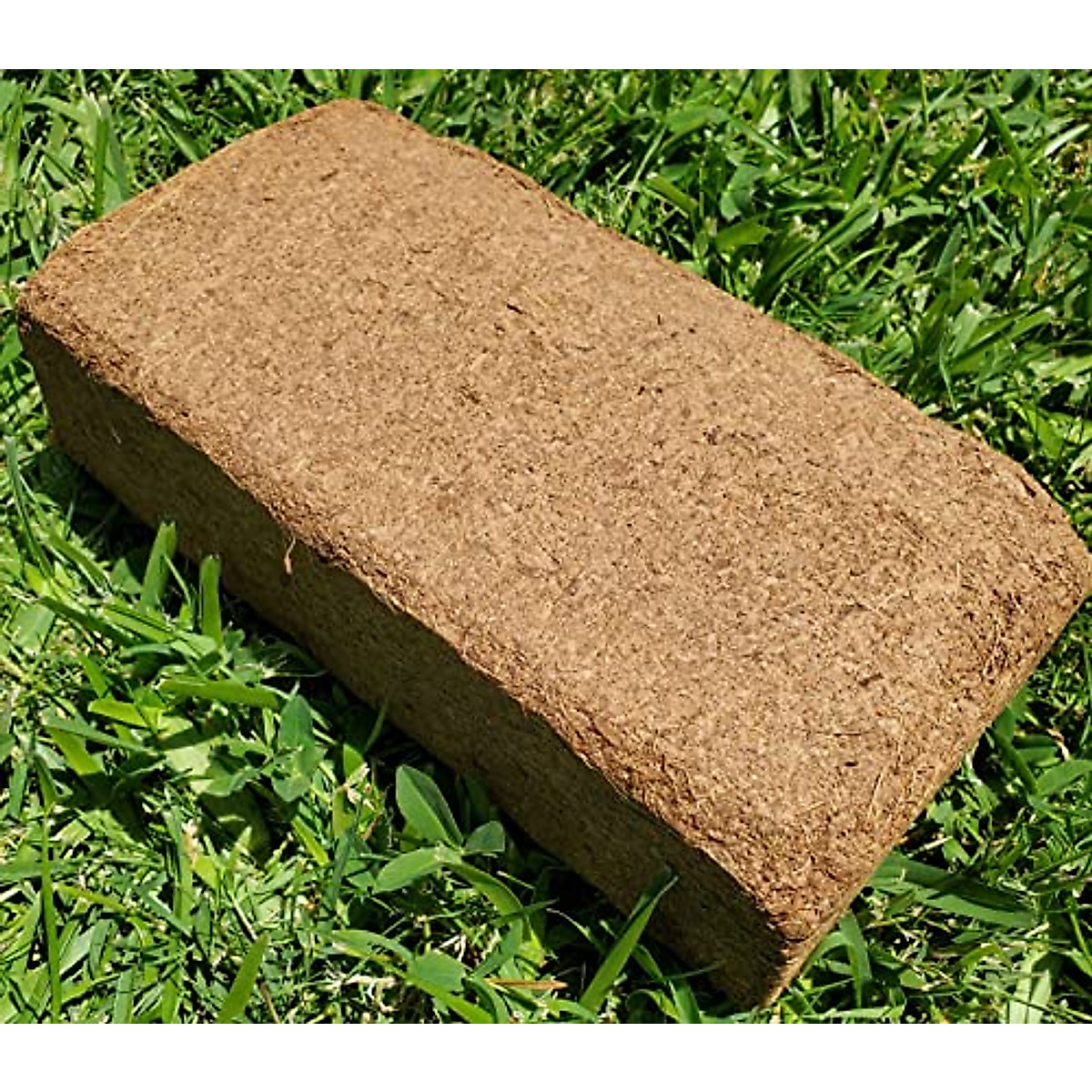 Coco Coir Mini Brick 650 Gram Block Expands to 9 Liter / 2.3 Gallon Pure Coconut Coir Fiber RHP Certified Pre Buffered Organic Plant Potting Soil for Indoor Outdoor Flower/Vegetable Garden