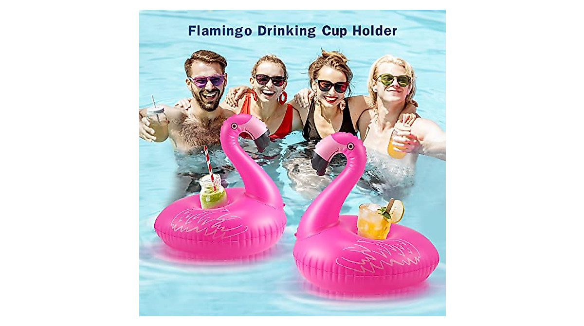 Flamingo Floating Pool Lights - RGB LED Decor for Pool & Garden