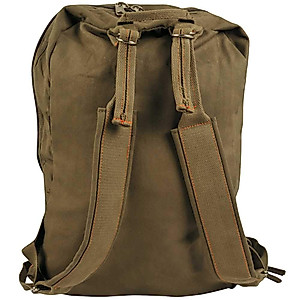 Olive Drab Vintage Canvas Flight Bag