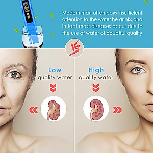 PH Meter, 0.01 High Accuracy Pocket Size with 0-14 PH Testing Range PH Tester, Digital PH Meter for Water, Water Meter for Hydroponics, Drinking Water and Pool