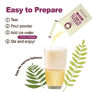 NuWonder Immunity Support Herbal Supplement made with Astragalus, Ginger, Jujube, Atractylodes, Natural Passion Fruit Flavor, Fizzy Bubbles, No Artificial Ingredients, Immune Booster Drink Mix 10packs