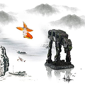 Mairuker Star Wars Aquarium Decorations, Fish Tank Decorations,Aquarium Robot Dog Decor Fish Tank Accessories Betta Fish Accessories