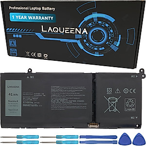 LAQUEENA G91J0 Laptop Battery Compatible with Dell Latitude 3320 3330 3420 3520 Inspiron 3510 3511 3515 3520 3525 3530 5320 5330 5410 5415 5418 5518 5430 5435 7415 7420 2-in-1 Vostro 5625 5620