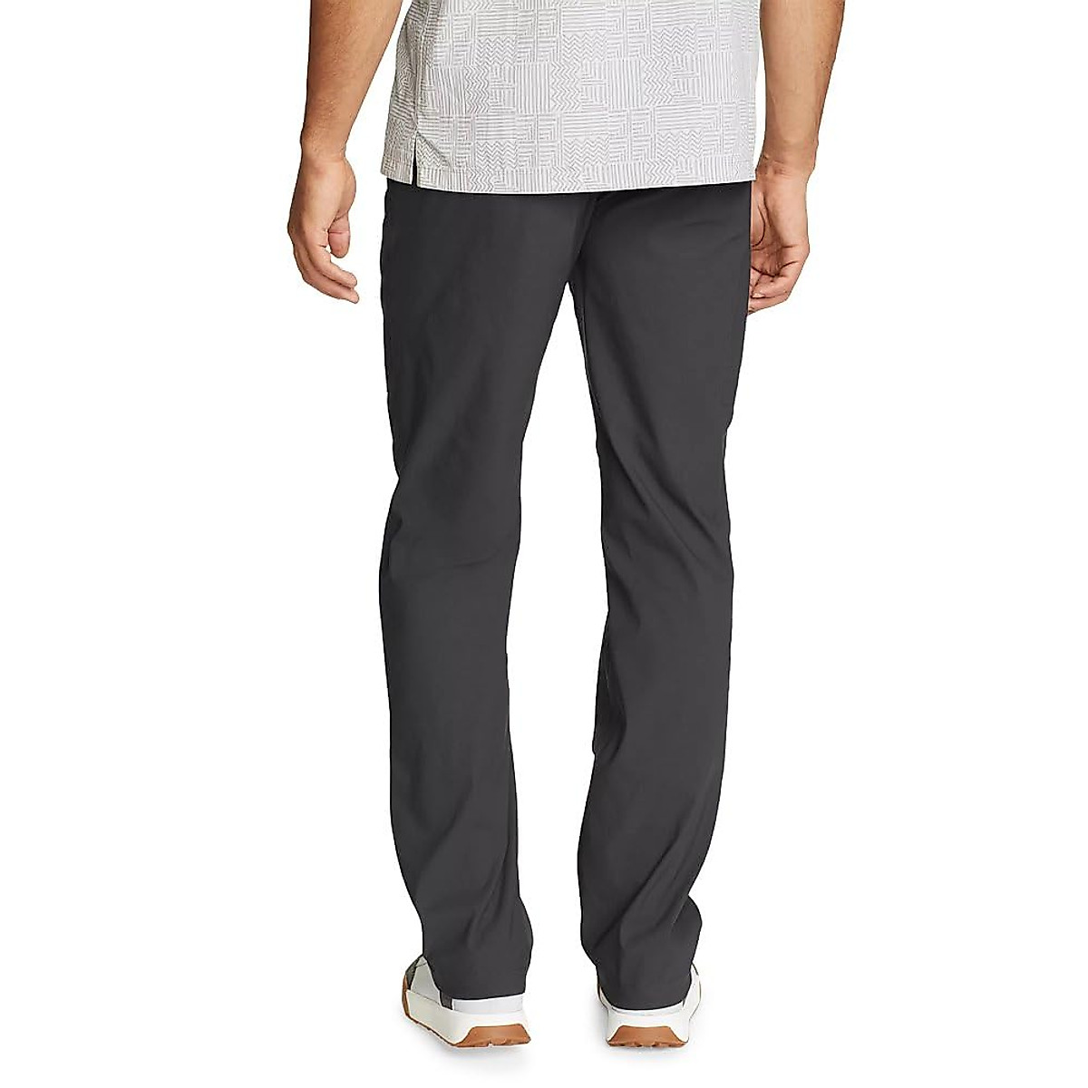 Eddie Bauer Men's Horizon Guide Chino Pants, Carbon, 33W x 32L