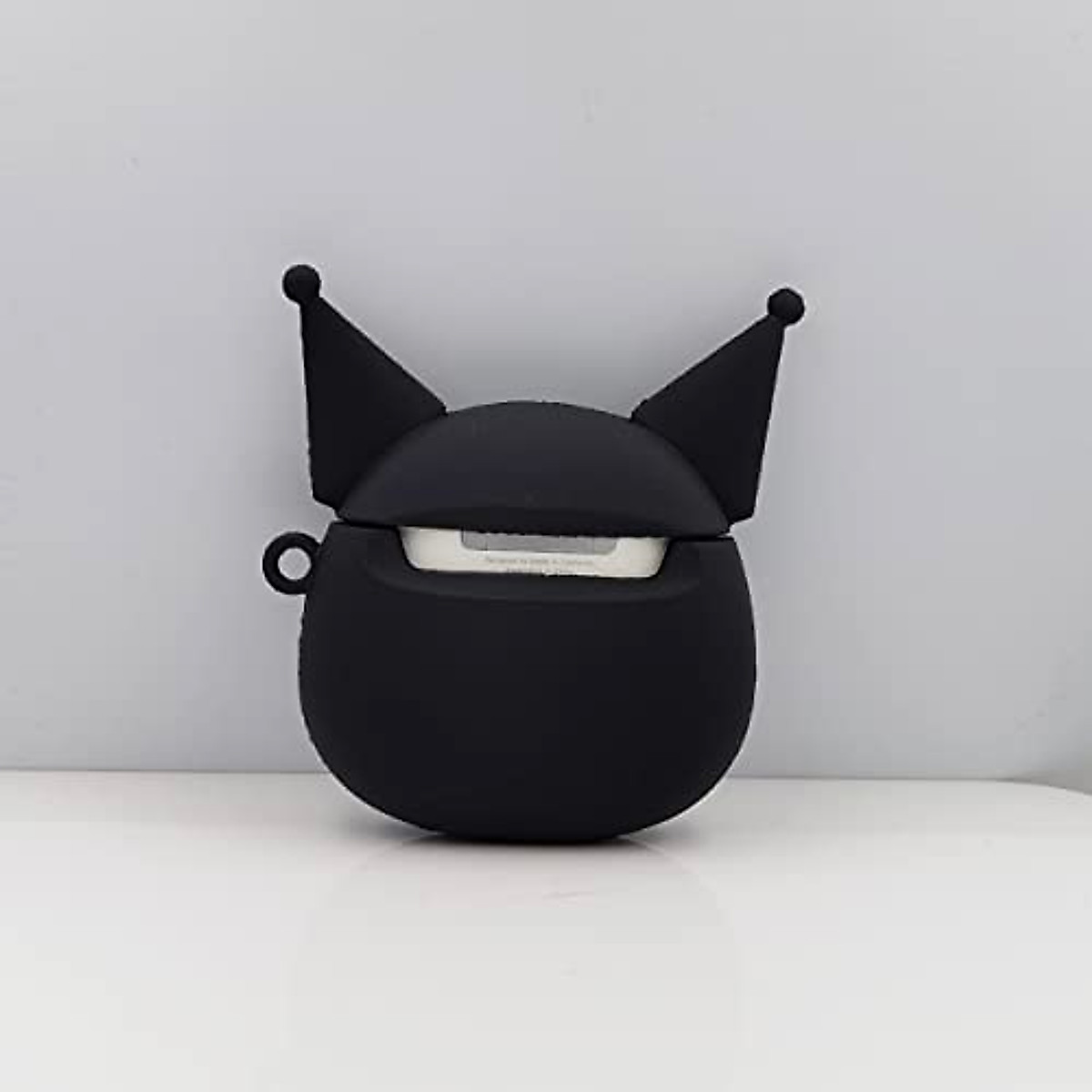 Cute Kurom Case for Airpods 2nd/1st, Soft Silicone Anime Designed Funny 3D Cartoon Character Airpods Case with Lanyard Keychain Protective Cover for Women Girls Teens Boys Air pods case