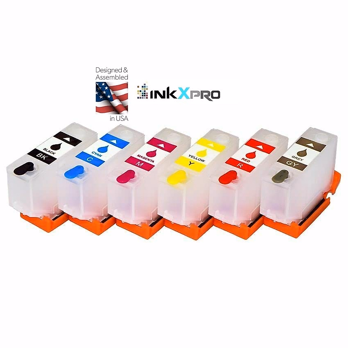 INKXPRO 312XL 6 X100ml Sublimation Ink Refill Cartridge Set No Chip Sublimation for EPS0N XP-15000 15010 Printer