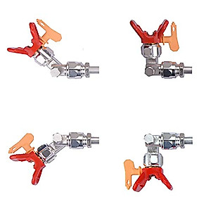 DUSICHIN Airless Paint Spray Gun Paint Sprayer High Pressure 3600 PSI 517 TIP Swivel Joint 10 inches Extension Pole Universal Joints Contract Use DUS137