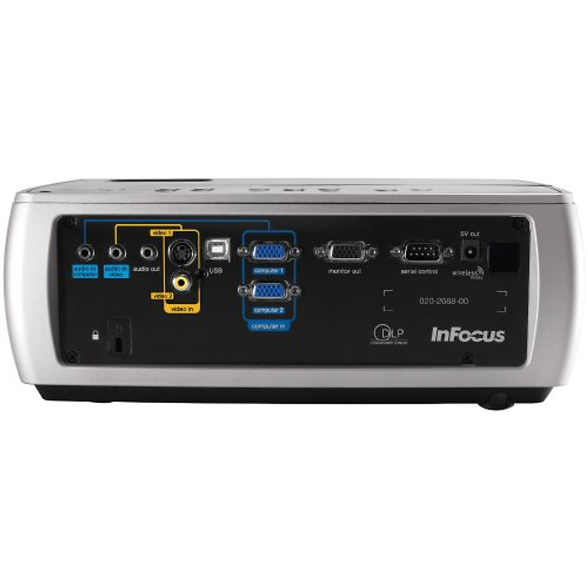 InFocus Work Big IN2102 Projector 13.0 X 16.5 X 9.4