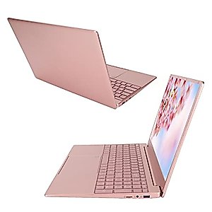 Naroote Business Laptop, 15.6 Inch Laptop Computer Quad Core CPU Camera Speaker for Work (16+256G US Plug)
