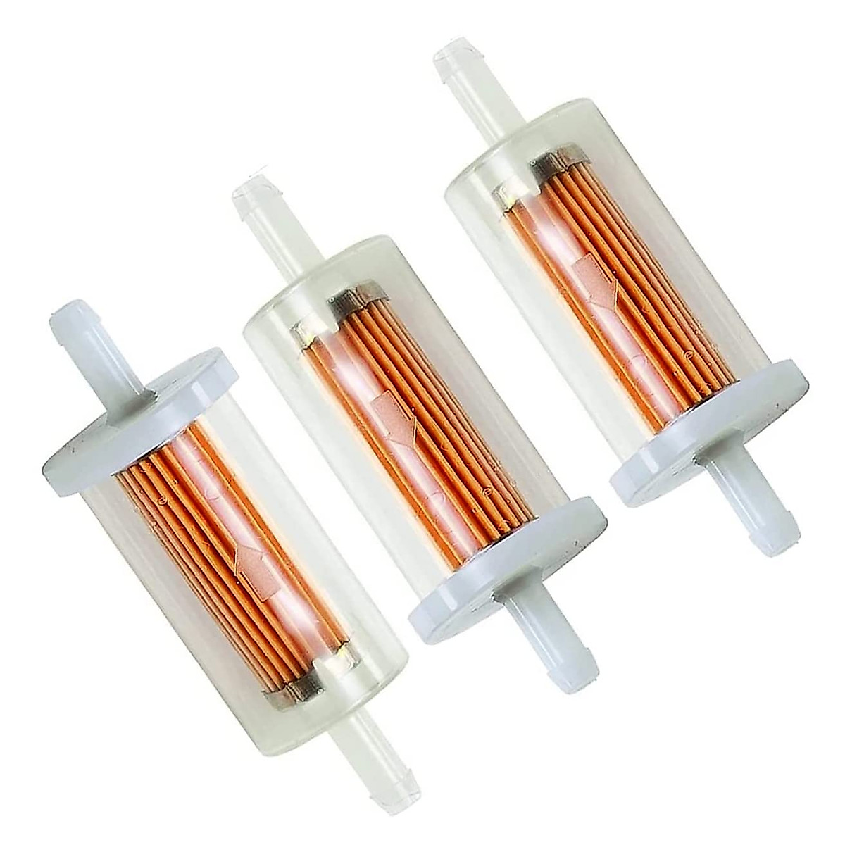 Go-cheers 695666 Fuel Filter Replacement For 845125 691035 493629 5065 5065D 5065K Lawn Mower Tractor 3 pack